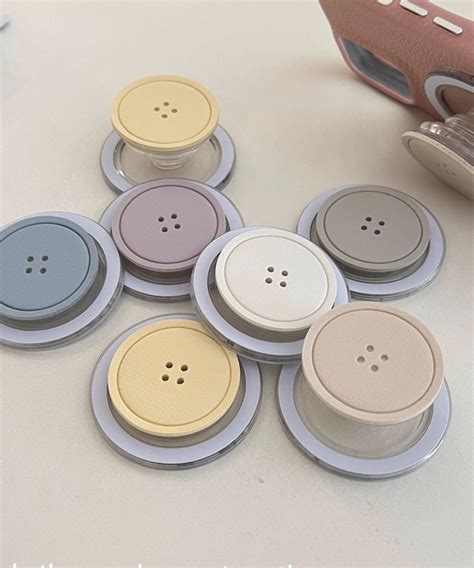 주문제작 💕 단추 구멍 옐로우 맥세이프 그립 톡홀더 핑거링 자석 거치대 에이블리