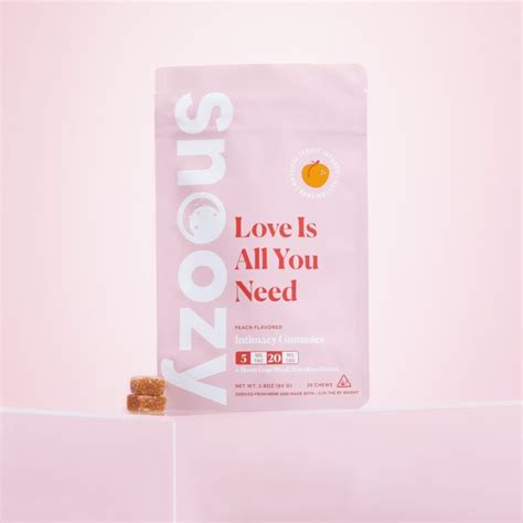 Snoozy Intimacy Delta 9 Thc Gummies With Cbd 1 Sex Gummy