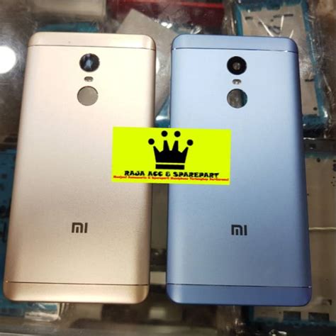 Backdoor Xiaomi Redmi Note X Snapdragon Bukan Mediatek Tutup Baterai Back Cover Ori Shopee