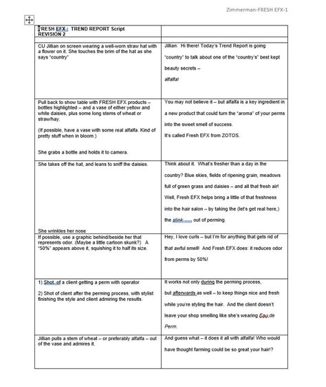 A Sampling Of Scripts Ckz Communications