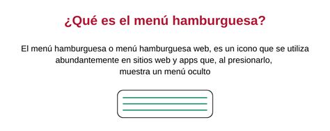 Menú Hamburguesa En Diseño Web Qué Es Y Cómo Hacerlo