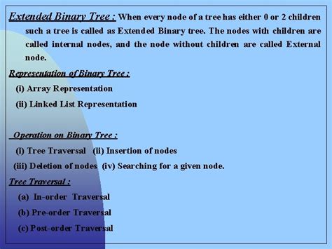 Srmmca Session Objectives Define Tree And Its Basic