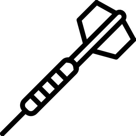 Darts Vector SVG Icon SVG Repo