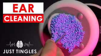 Asmr Thorough Ear Cleaning No Talking 3 Dio Floam Play Foam