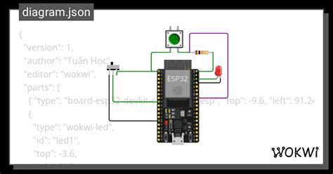 pulsador 2 wokwi esp32 stm32 arduino simulator