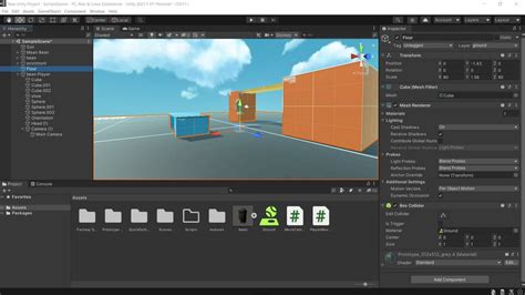 Help My Rigidbody Player Falls Straight Through The Floor Runity3d
