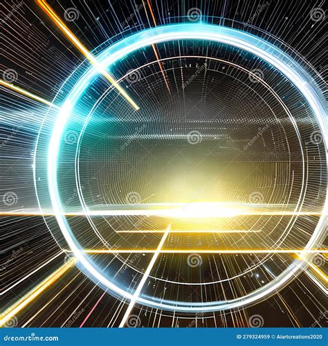 1441 Futuristic Holographic Interface A Futuristic And Sci Fi Inspired