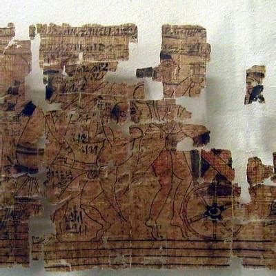 The Erotic Papyrus Of Turin The Image And Here Are A Reconstruction Of The Original