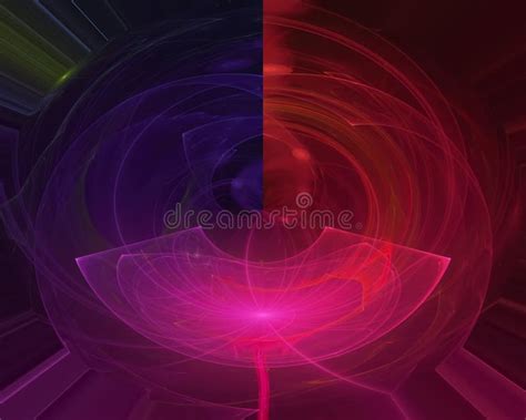 Abstract Digital Fractal Flame Wallpaper Backdrop Render Shiny Soft