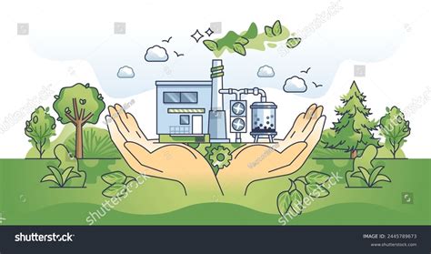 Co2 Carbon Dioxide Emissions Hands Capturing Stock Vector Royalty Free 2445789673 Shutterstock