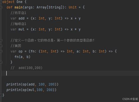 scala函数进阶 csdn博客