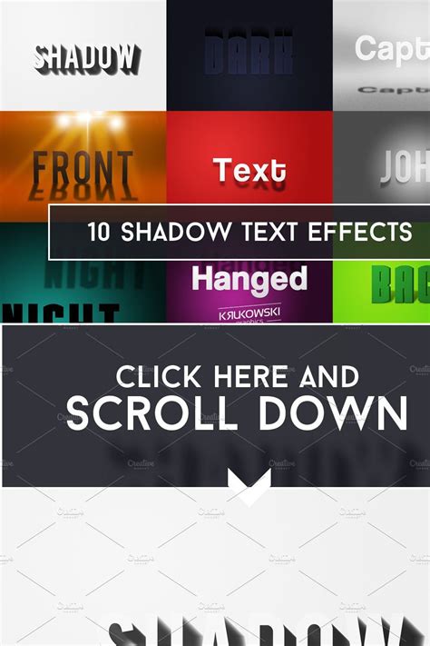 Shadow Text Effect MasterBundles