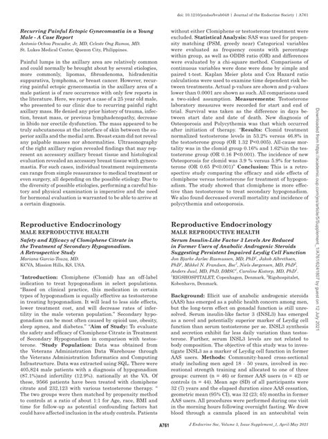 Pdf Safety And Efficacy Of Clomiphene Citrate In The Treatment Of