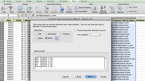do more with your sales data using text to column in excel yesware