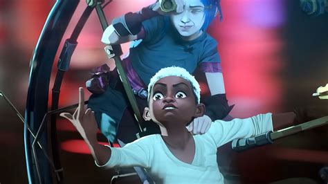 Jinx Ekko K Hd Arcane Wallpapers Hd Wallpapers Id