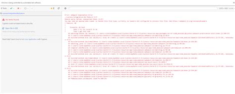 Testing Cypress Test Cucumber Feature Files Giving Error You May Need An Appropriate Loader