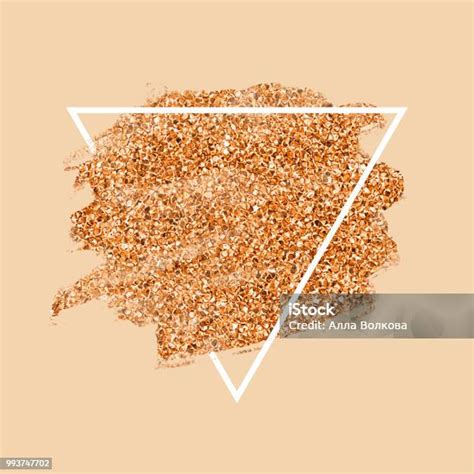 디자인에 대 한 프레임입니다 삼각형 및 호 일 얼룩입니다 인사말 카드 배너 Poster에 대 한 기초 0명에 대한 스톡 벡터 아트 및 기타 이미지 Istock