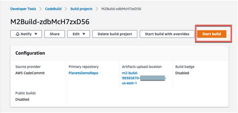 Configura La Build E La Pipeline CI CD AWS Mainframe Modernization