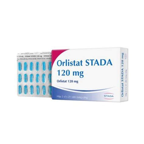 Thuốc Kiểm Soát Cân Nặng Orlistat Stada 120mg Hộp 42 Viên