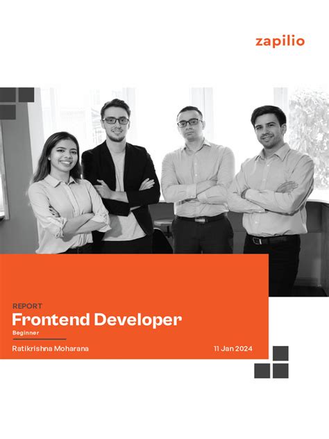 Frontend Developer Ratikrishna Moharana Report Pdf
