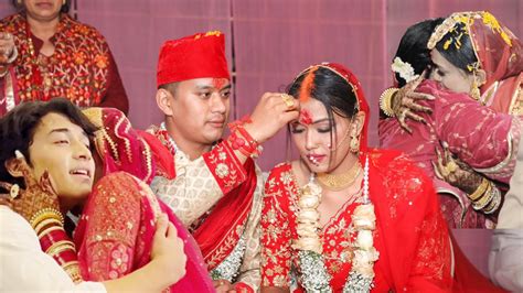 My Wedding And Vidai Vlog 😭 ️ V Vlog Varsha Thapa Youtube