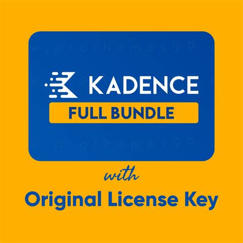 Kadence Theme Bundle With License Key Lifetime License With Updates