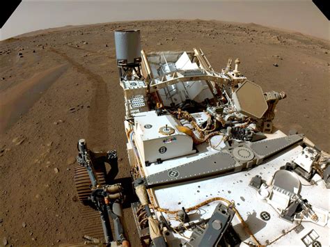 Perseverance Autonomous Drive Tracks On Mars The Planetary Society