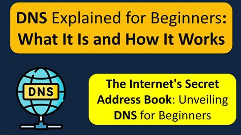 Dns Explained For Beginners What It Is And How It Works Youtube