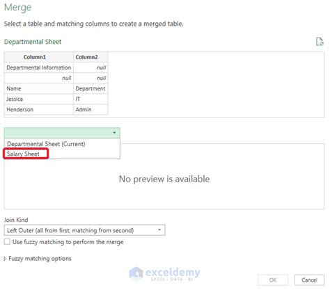 How To Merge Two Excel Sheets Based On One Column 3 Ways