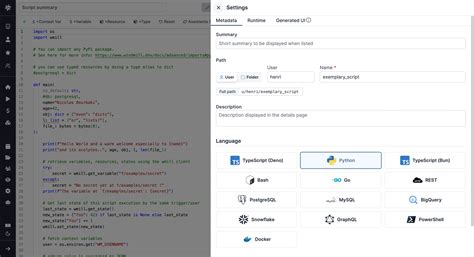 Python Quickstart Windmill