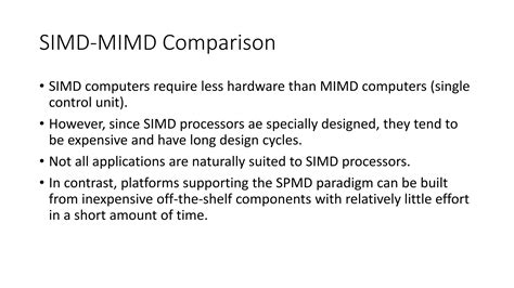 Dichotomy Of Parallel Computing Platforms Pptx