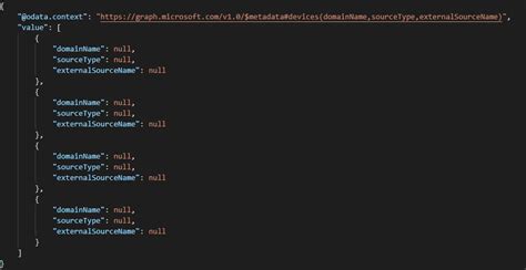 Graph Api For Azure Ad Devices Microsoft Qanda