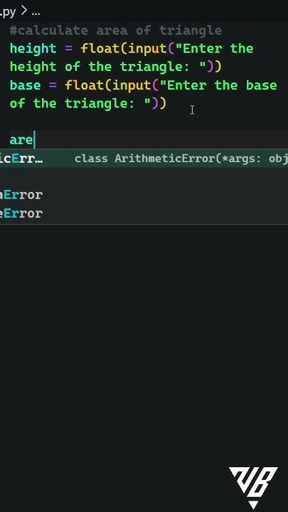 How To Calculate Area Of Triangle Python Program Step By Step