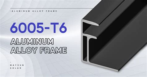 New Upgrade Of Pv Module Frame 6005 T6 Professional Distributed Pv Module Manufacturer
