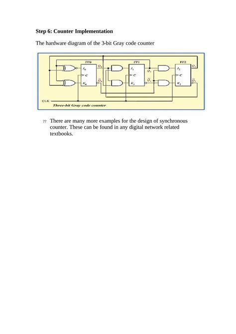 pdf 4 0 design of synchronous counters griffith university · 4 0