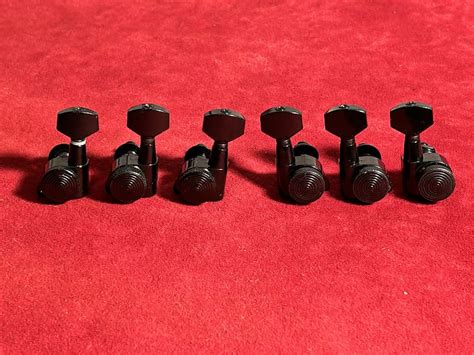 Sperzel Style Black Locking 33 Machine Heads Reverb