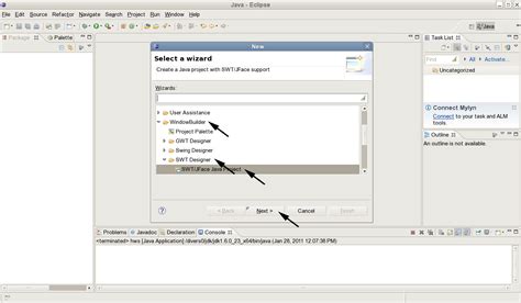 Java Swing Eclipse Windowbuilder Decoration Examples