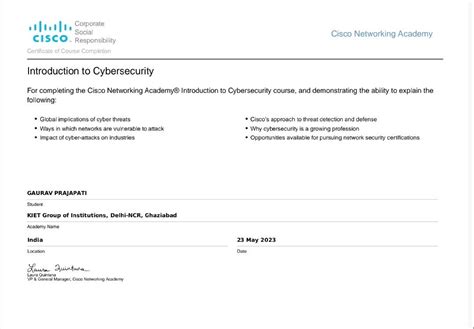 Gaurav Prajapati On Linkedin Cybersecurity Cybersecuritycertification Informationsecurity…