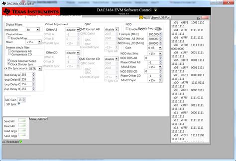 problem with dac348x gui data converters forum data converters ti
