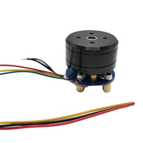 7 4 16v 2606 Hollow Shaft Brushless Dc Motor As5600 Magnetic Encoder Bldc Ptz Motor Outer Rotor