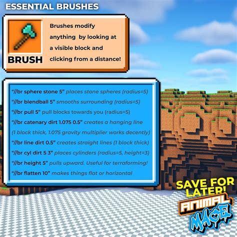 I Made A Worldedit Guide With Basic Commands Everyone Should Know Thoughts Rminecraftbuilds