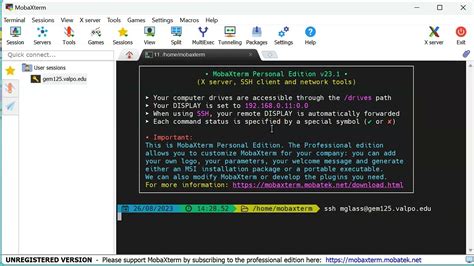 Connect To Linux Server With Ssh And Mobaxterm Youtube