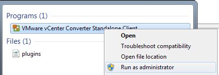 VMware Converter Permission To Perform This Operation Was Denied Jonathan Medd S Blog