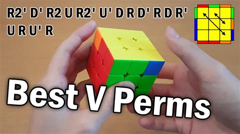 The Best V Perm Algorithms Youtube