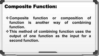 Operation Of Functions And Composite Function Pdf