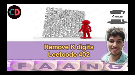 Remove K Digits Leetcode 402 Live Coding Session 🔥🔥🔥 2 Approaches Stack Tc On Youtube