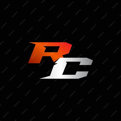 Premium Vector Typography Logo Design Initial Rc Modern Style Premium Vector Typography Logo Design Initial Rc Modern Style