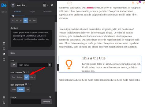 Text Left Side — Betheme Support Forum