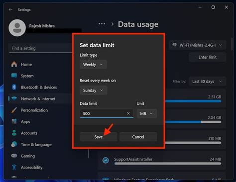How To Set Data Usage Limit On Windows 11 Quick Guide