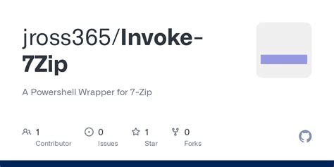 GitHub Jross365 Invoke 7Zip A Powershell Wrapper For 7 Zip